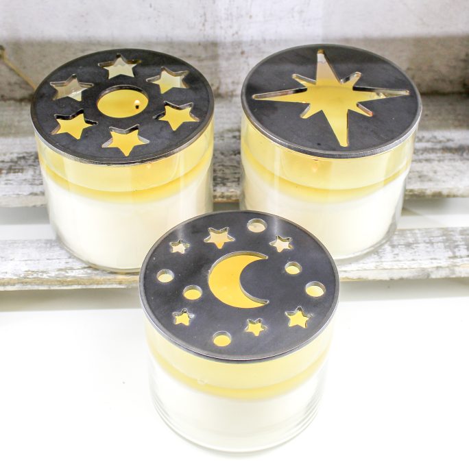 Moon and Stars Candle Topper! | Candle-Toppers.com